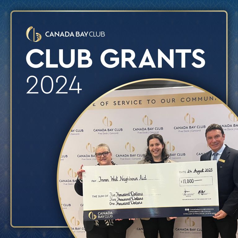 ClubGRANTS 2025 - Canada Bay Club