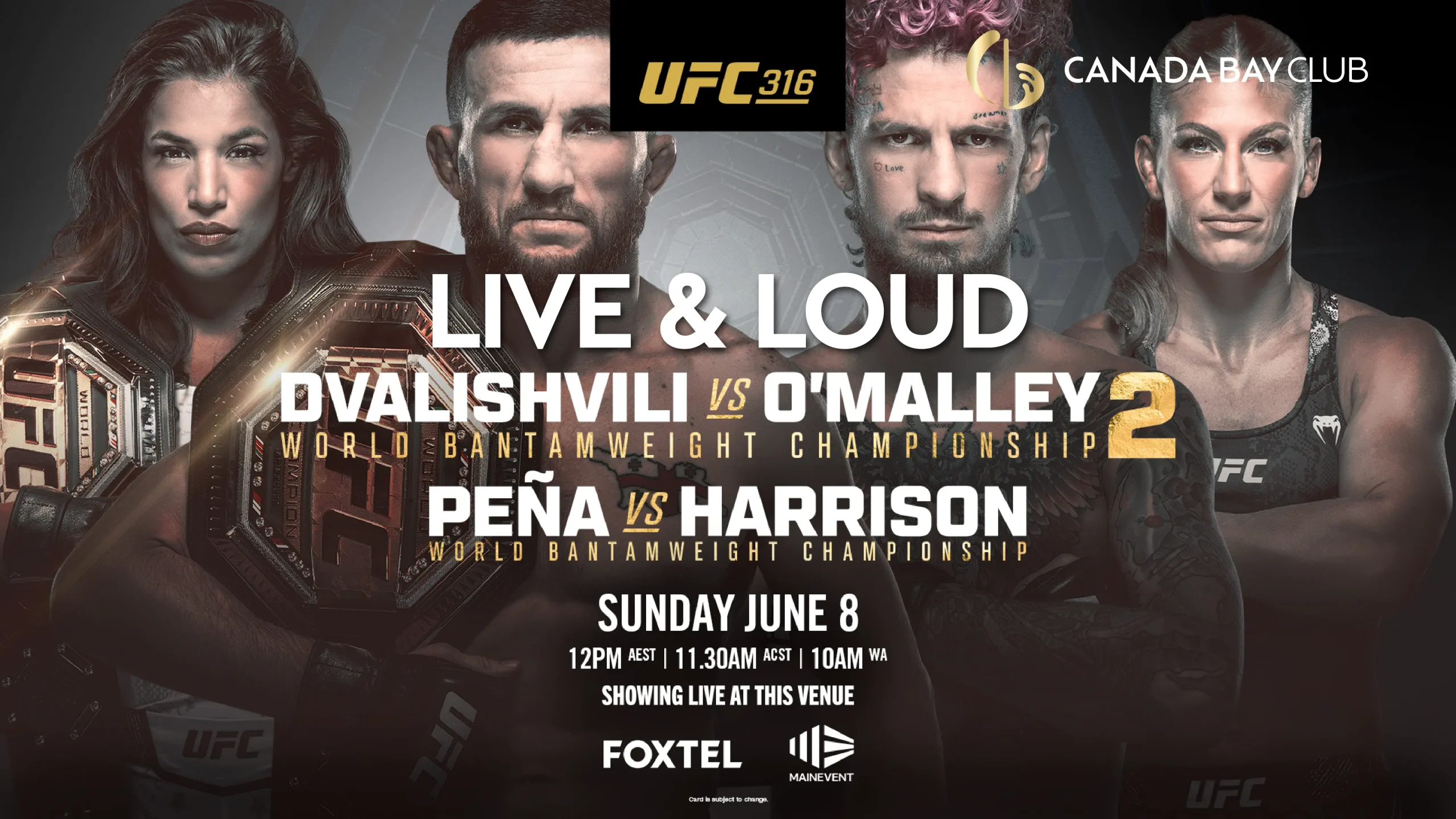 Welcome - Canada Bay Club