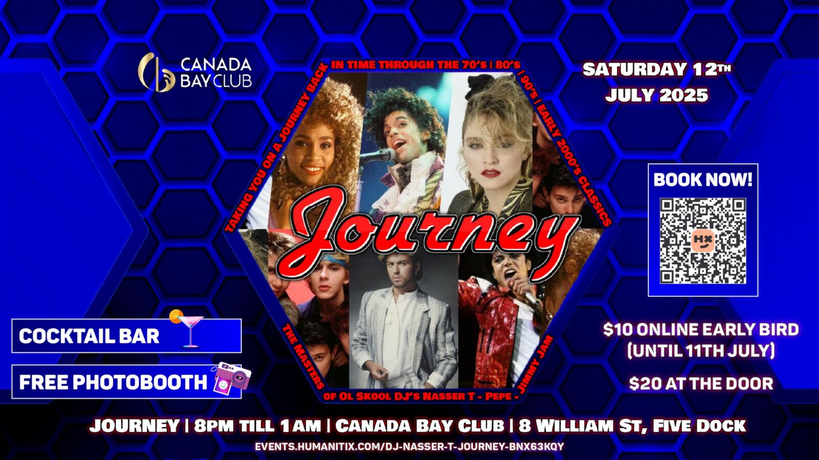Journey - DJ's Nasser T - Pepe - Jimmy Jam - Canada Bay Club